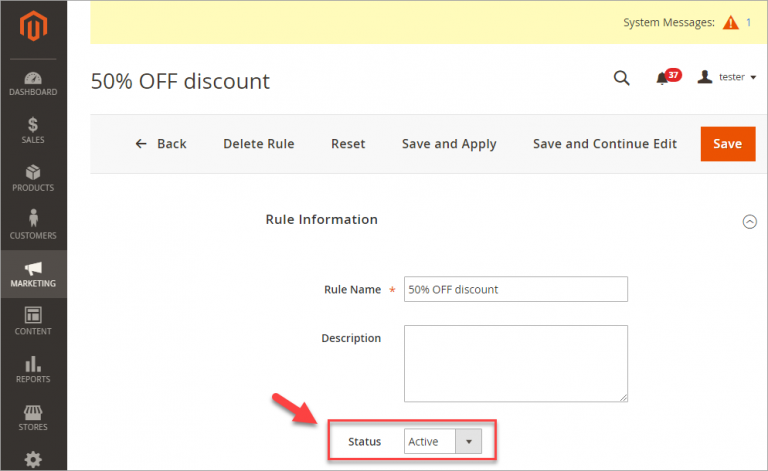 Magento Store Manager