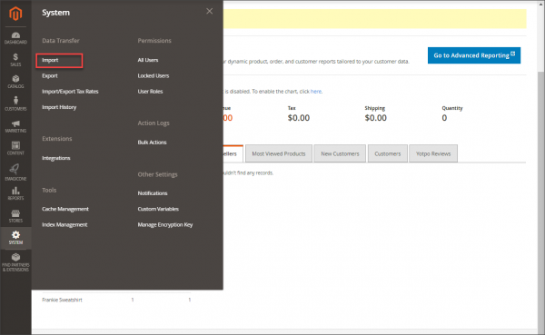 Magento Store Manager