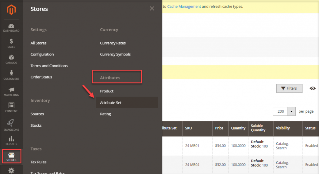 Magento Store Manager