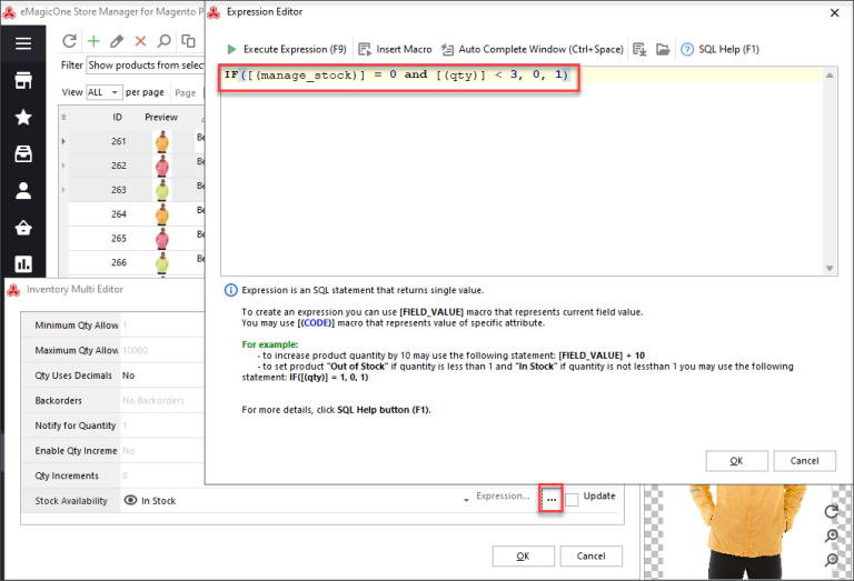 Magento Store Manager