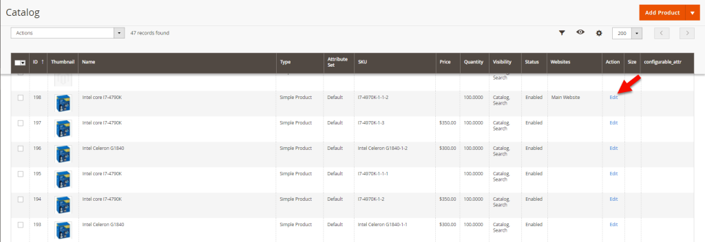 Magento Store Manager