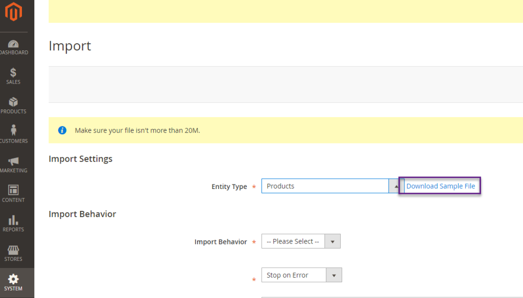 Magento Store Manager