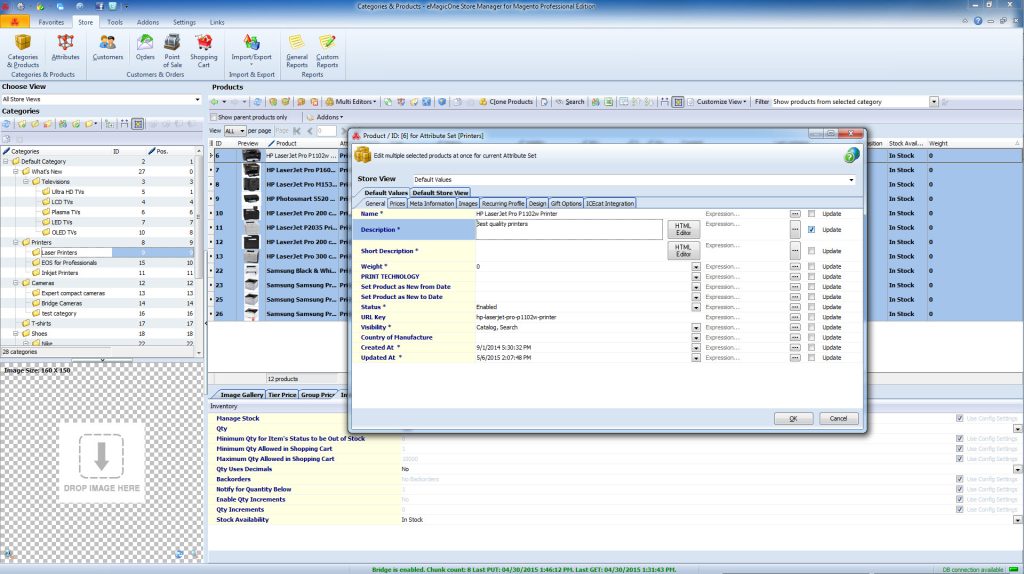 Magento Store Manager